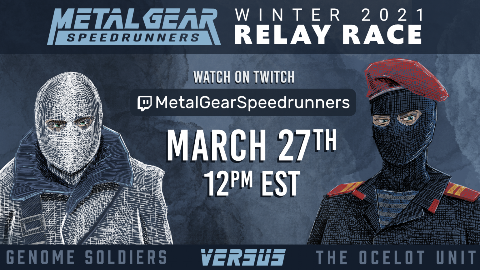MGSR Winter 2021 Relay Race – Metal Gear Speedrunners